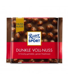 Chocolat Noir Noisettes Ritter Sport 100g